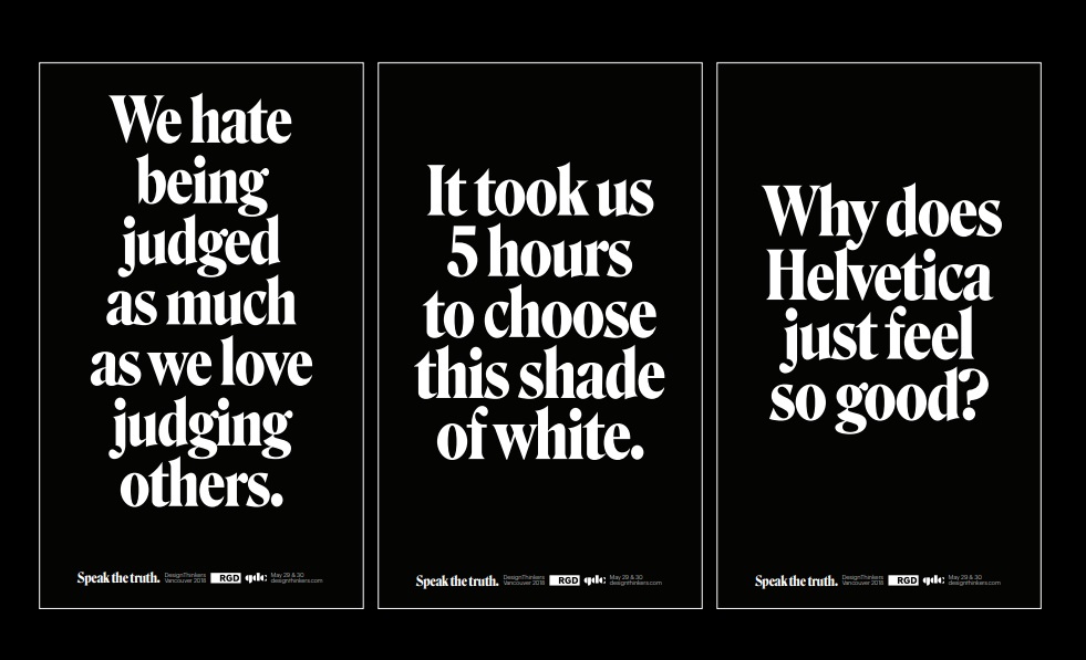 Get real: Design conference highlights truth seeking » Stimulant